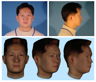 Graphics & Media lab: Face modeling